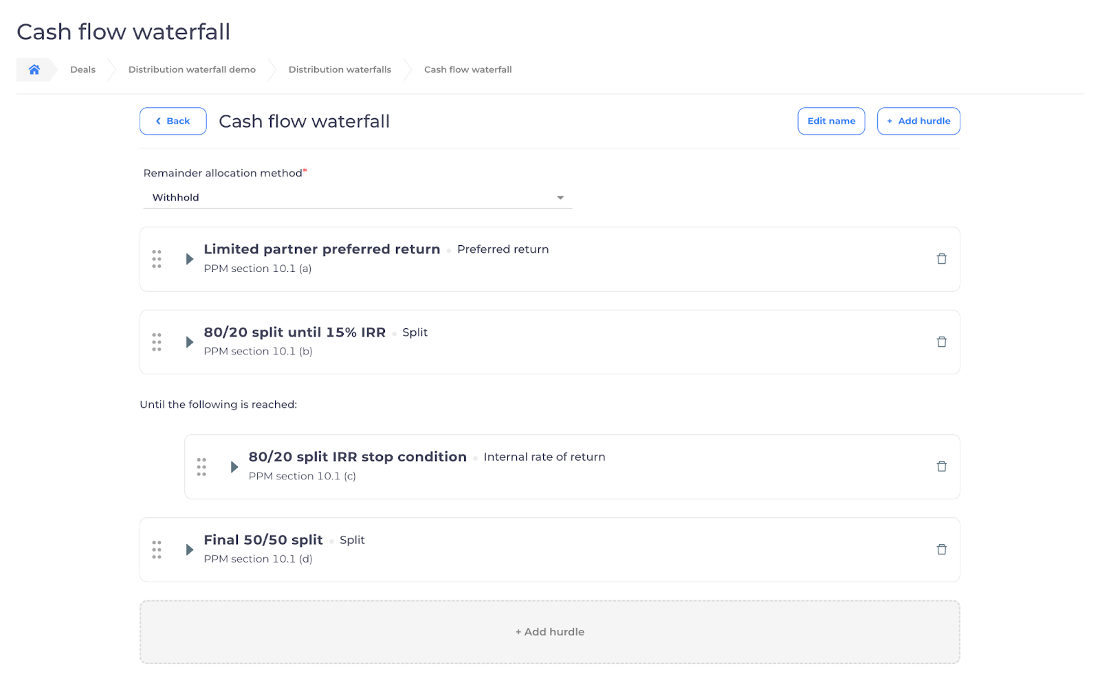 Distribution waterfalls: How to create a distribution waterfall – Cash ...