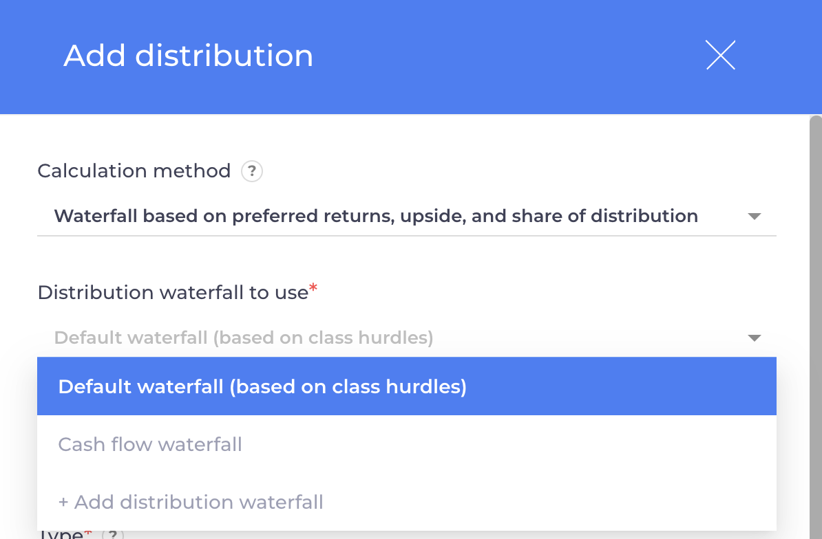 Distributions: How do I create a distribution using a distribution ...