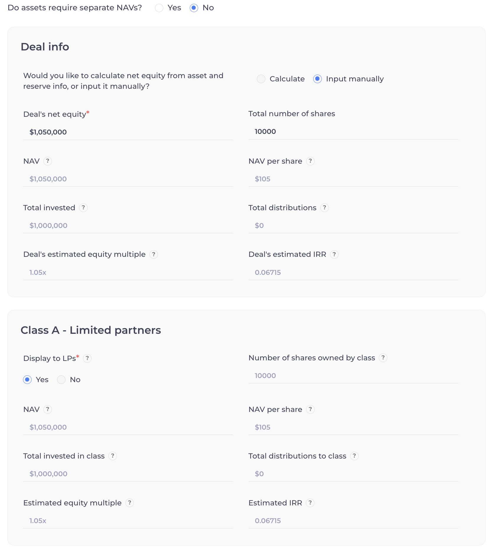Fund administration: NAV statements – Cash Flow Portal